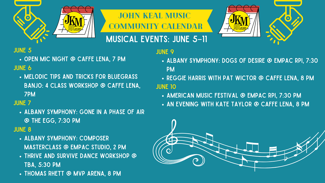 Instrument sales, rental and repair.